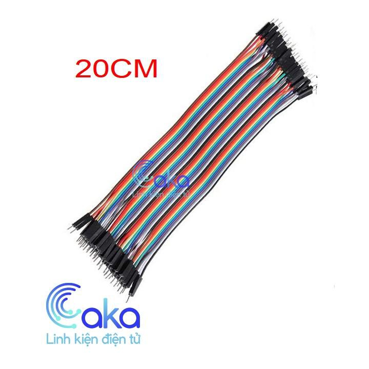 Dây cắm test bo 20CM 40 Sợi, dây Breadboard | Shopee Việt Nam