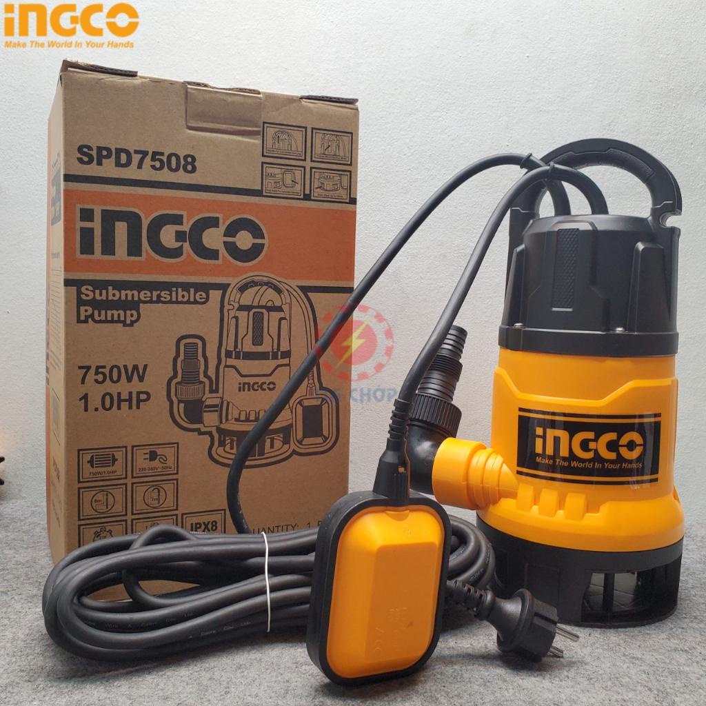 Máy Bơm Chìm Nước Thải 750W 1HP Ingco SPD7508 đường kính ống hút 1 inch ...