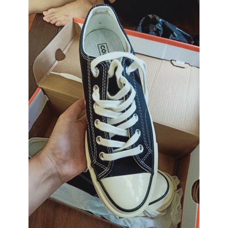 Giày Converse 1970s đen cổ thấp | Shopee Việt Nam