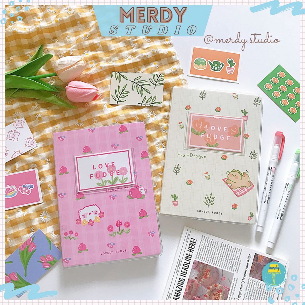 Sổ Note For ruột grid ô vuông bìa hoạt hình cute 160 trang | Shopee ...