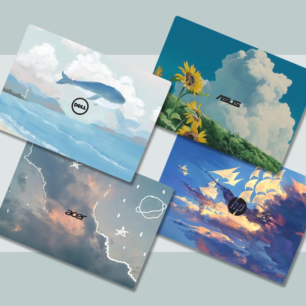 Miếng Dán Skin Laptop Mẫu Sky Art - Decal Dán có cho Dell, Hp, Asus ...