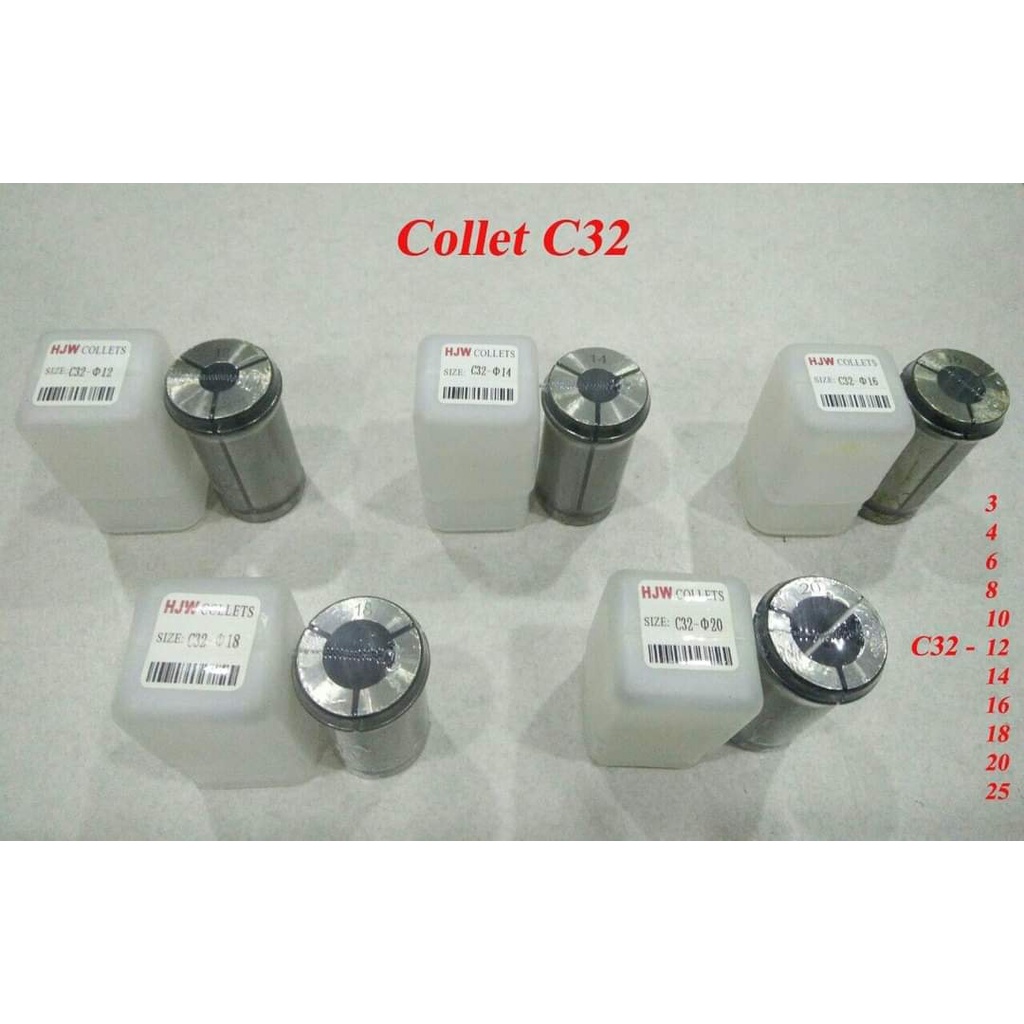 COLLET C32 DÙNG CHO ĐẦU KẸP CNC | Shopee Việt Nam