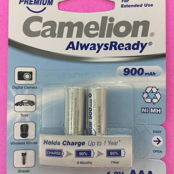 Pin sạc AAA Camelion 900mAh_NTC1 | Shopee Việt Nam