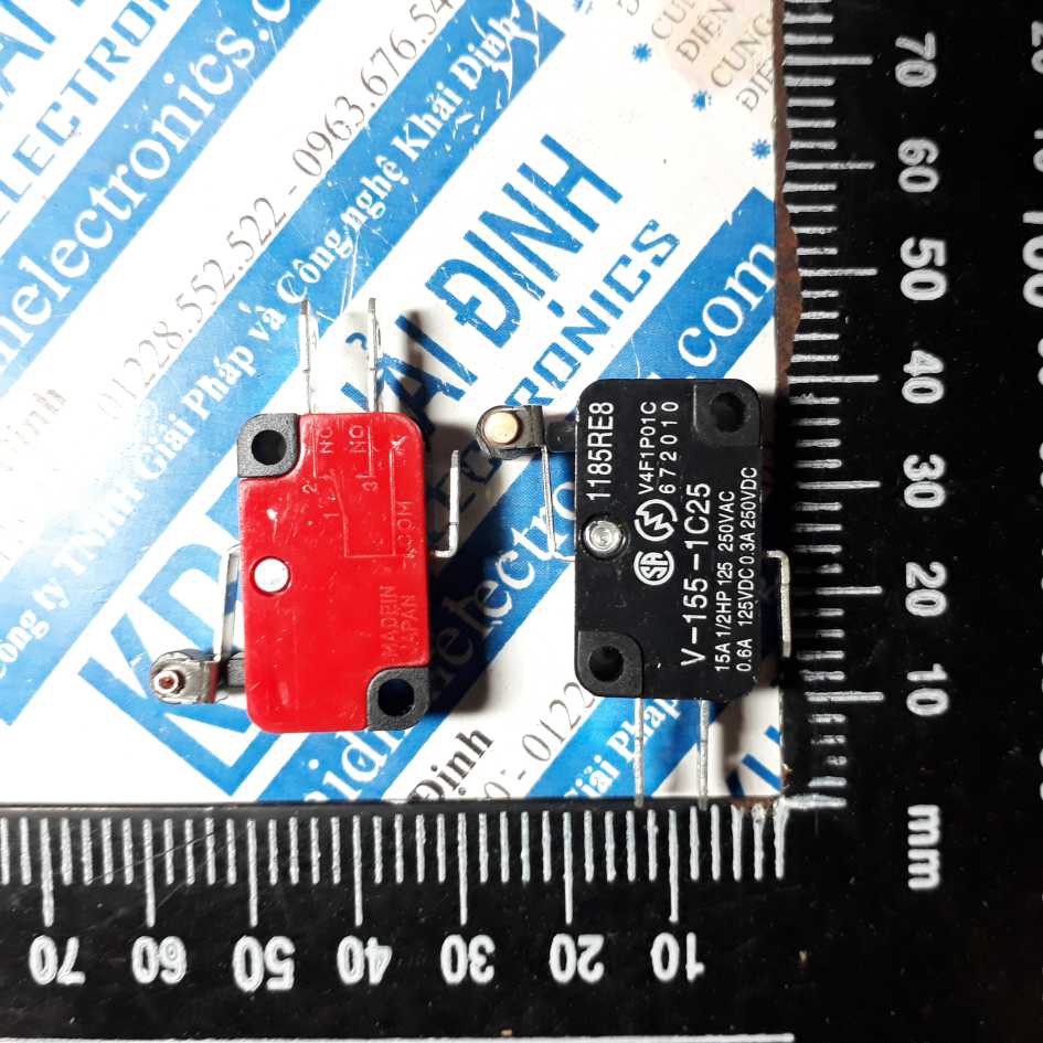 5 cái CÔNG TẮC HÀNH TRÌNH, công tắc mỏ hàn xung V 156 155 154 153 152 1C25 kde1941 | Shopee Việt Nam