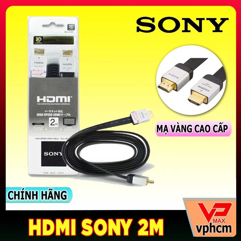 cáp HDMI to HDMI Sony 2m Cáp thường 1m - 1.5m loại tốt - VPMAX | Shopee Việt Nam