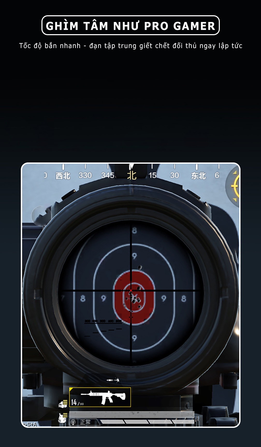 Nút bắn pubg MEMO AK05 hỗ trợ ghìm tâm auto tap 4 chế độ thao tác 4 ngón dễ dàng chơi game FPS ...