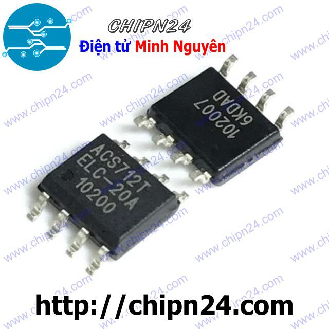 [1 CON] (SOP) IC Dán ACS712-20A SOP-8 (SMD) (ACS712 IC Dán Cảm Biến Dòng 20A) | Shopee Việt Nam