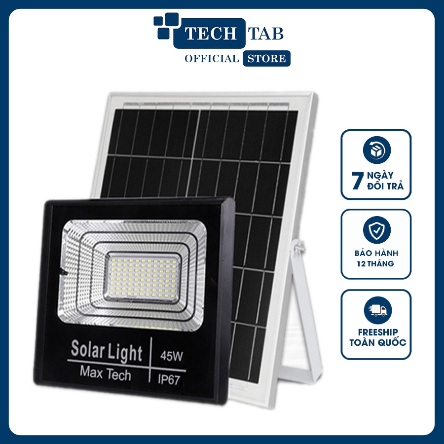 Đèn năng lượng mặt trời Max Tech 45W - 60W - 80W - 100W - 120W - 150W - 180W Solar light - Có ...