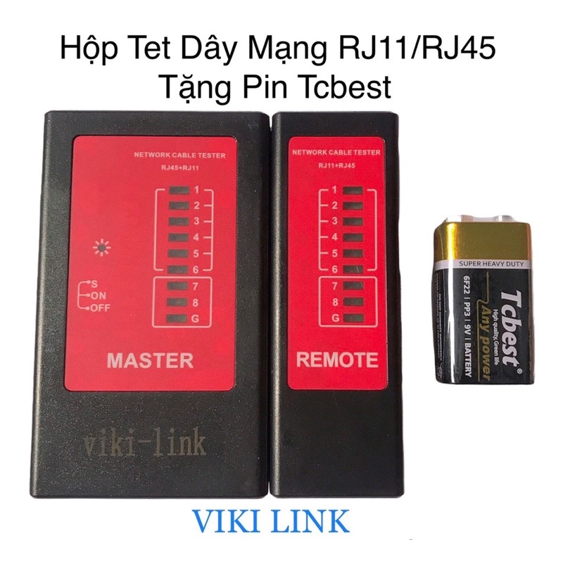 Bộ test mạng đa năng kiểm tra tín hiệu mạng chất lượng cao Viki-link ...