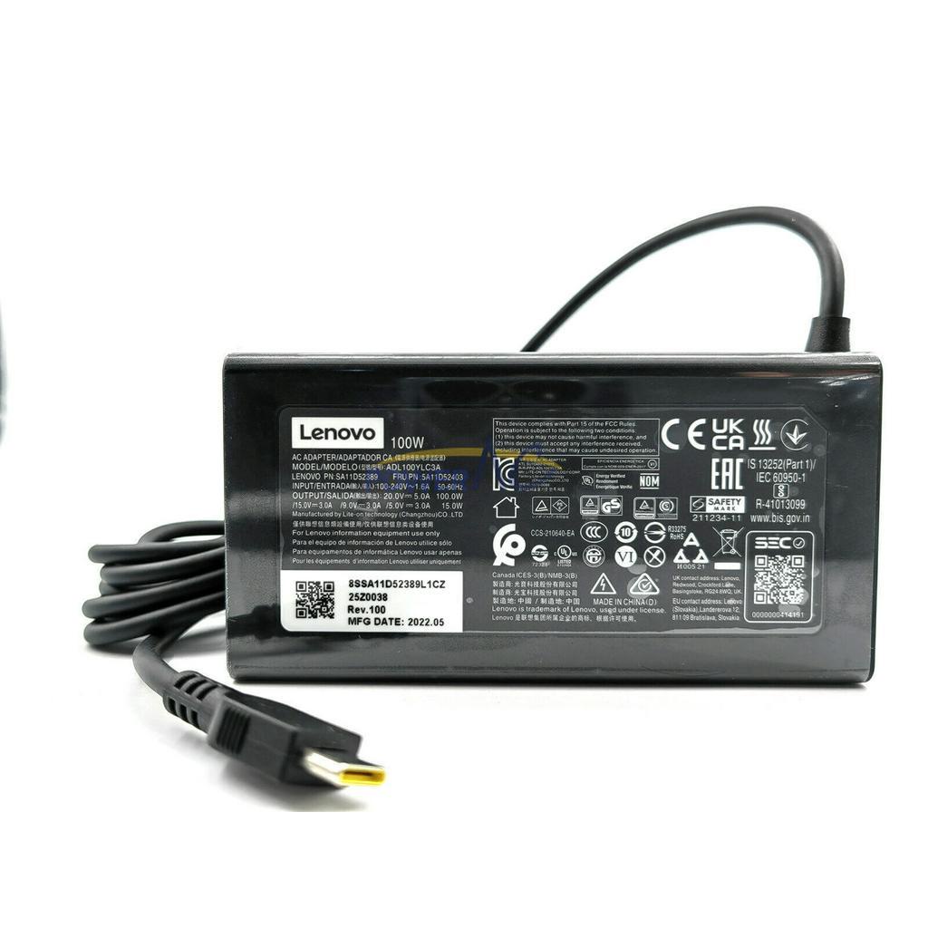 SẠC (Original) Lenovo 20V-5A 100W USB-C Charger Type-C Adapter | Shopee ...