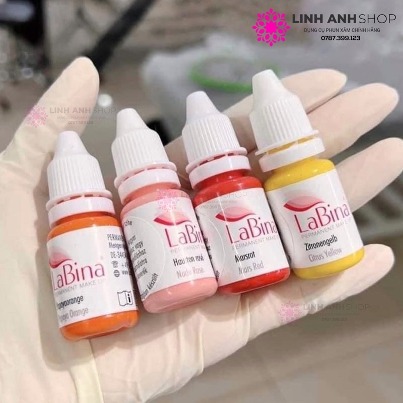 [CHÍNH HÃNG] Mực LABINA Đức 10ml Phun Môi Đậm Bám Màu Nhanh | Shopee ...