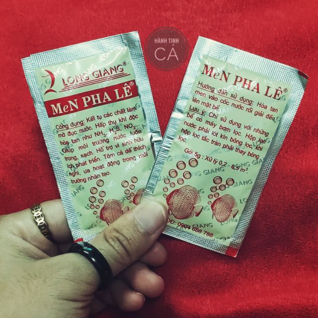 MEN PHA LÊ - Men Vi Sinh Bột giúp NƯỚC SIÊU TRONG như PHA LÊ, khử tanh ...