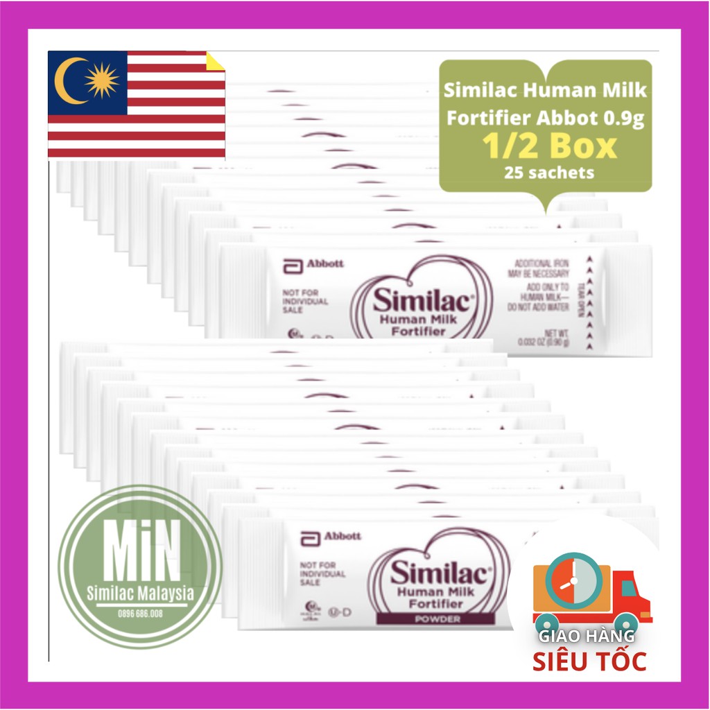 Sữa Similac Human Milk Fortifier [1/2 HỘP 25 gói x 0.9g] SIMILAC HMF ...