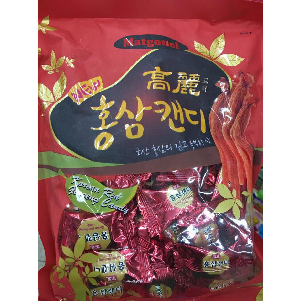 Kẹo Hồng Sâm Matgouel Hàn Quốc Gói 300g - ( Gói Đỏ ) Korean Red Ginseng ...