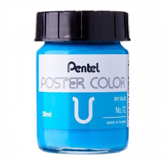 Màu Poster Color Pentel 12 màu WPU2-12. | Shopee Việt Nam