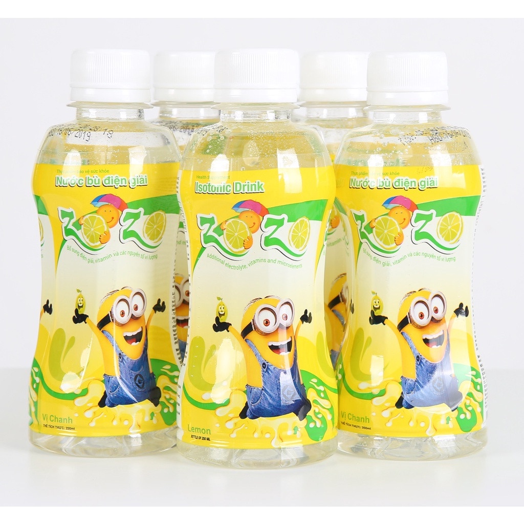 Nước bù điện giải ZOZO 6 chai x 250ml | Shopee Việt Nam