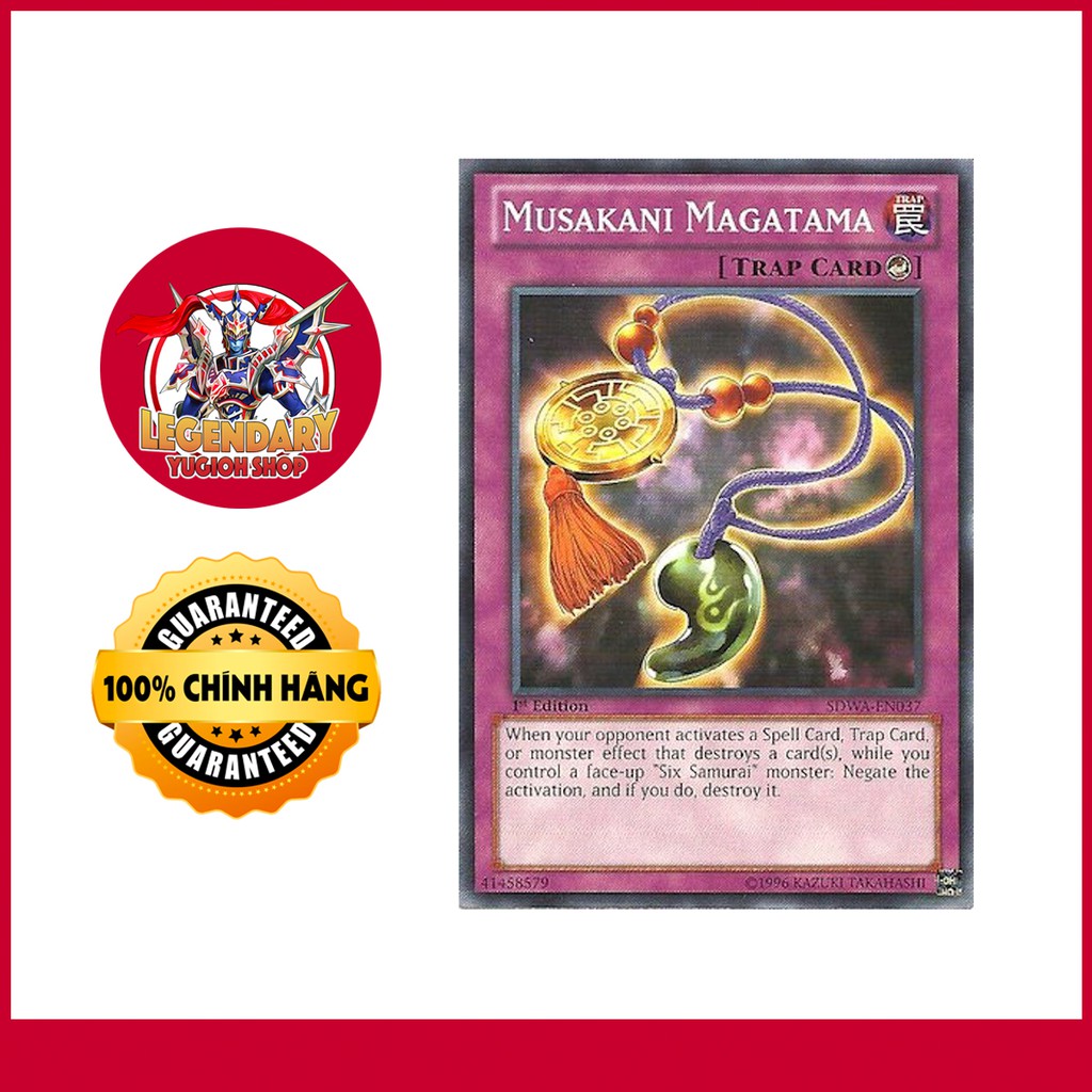 [Thẻ Bài Yugioh Chính Hãng] Musakani Magatama | Shopee Việt Nam