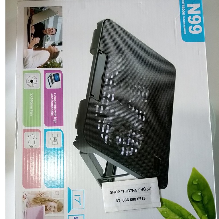 Đế tản nhiệt Notebook Cooling Partner N99 | Shopee Việt Nam