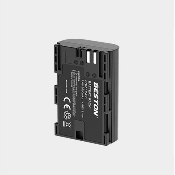 Bộ 2 pin và sạc đôi cho Canon LP-E6/E6N/E6NH Beston dùng cho máy ảnh CANON R5C RA R5 R65D II 5D ...