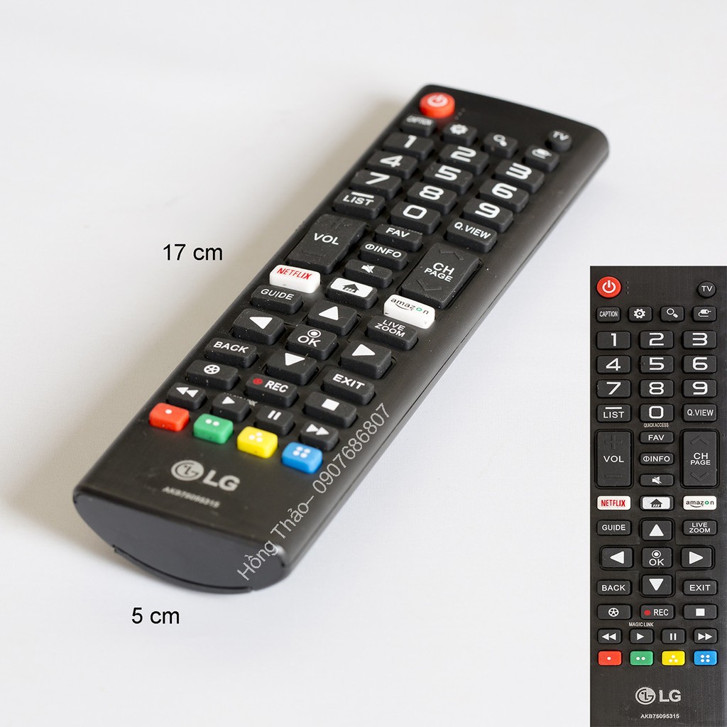 Remote Tivi LG AKB75095315 không hộp + Pin. | Shopee Việt Nam
