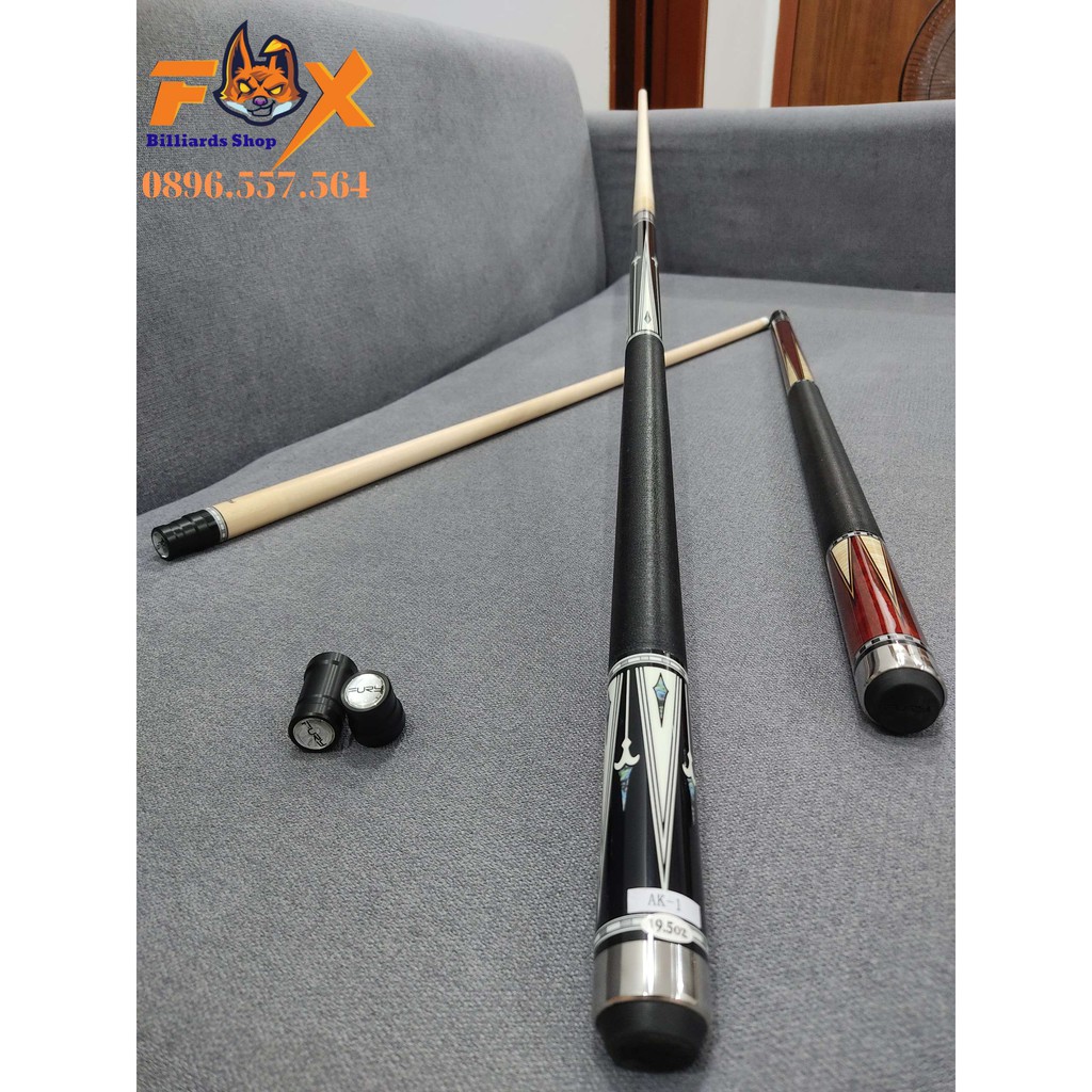 [Sale] Cơ Bida Fury AK chính hãng (tặng bao da + găng tay) | Shopee ...