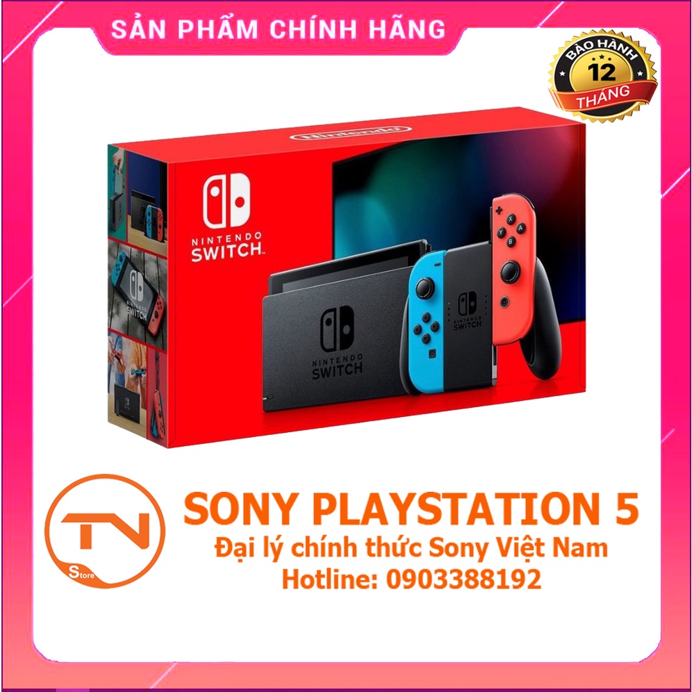 Máy Nintendo Switch phiên bản V2 mới 100% - Bảo hành 12 tháng | Shopee ...