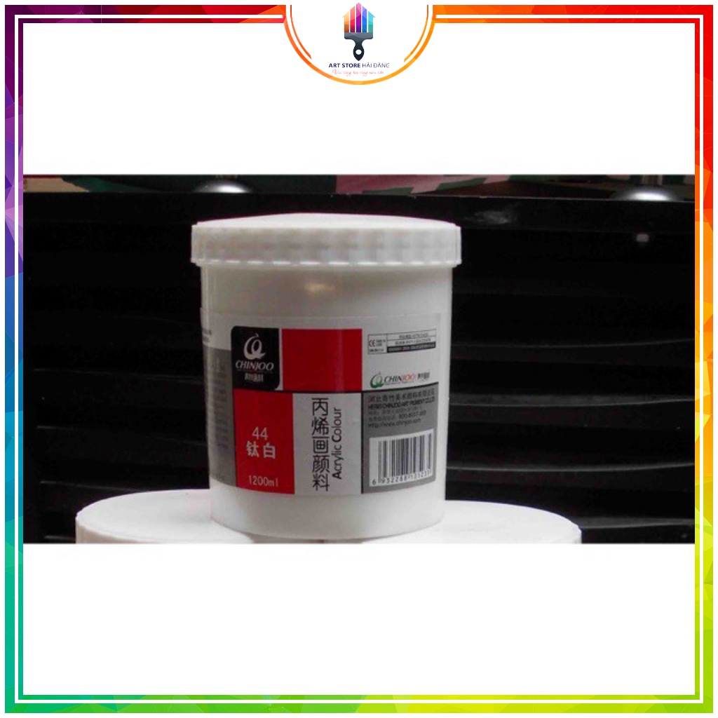 ACRYLIC CHINJOO 3D TRẮNG- 1200ml | Shopee Việt Nam