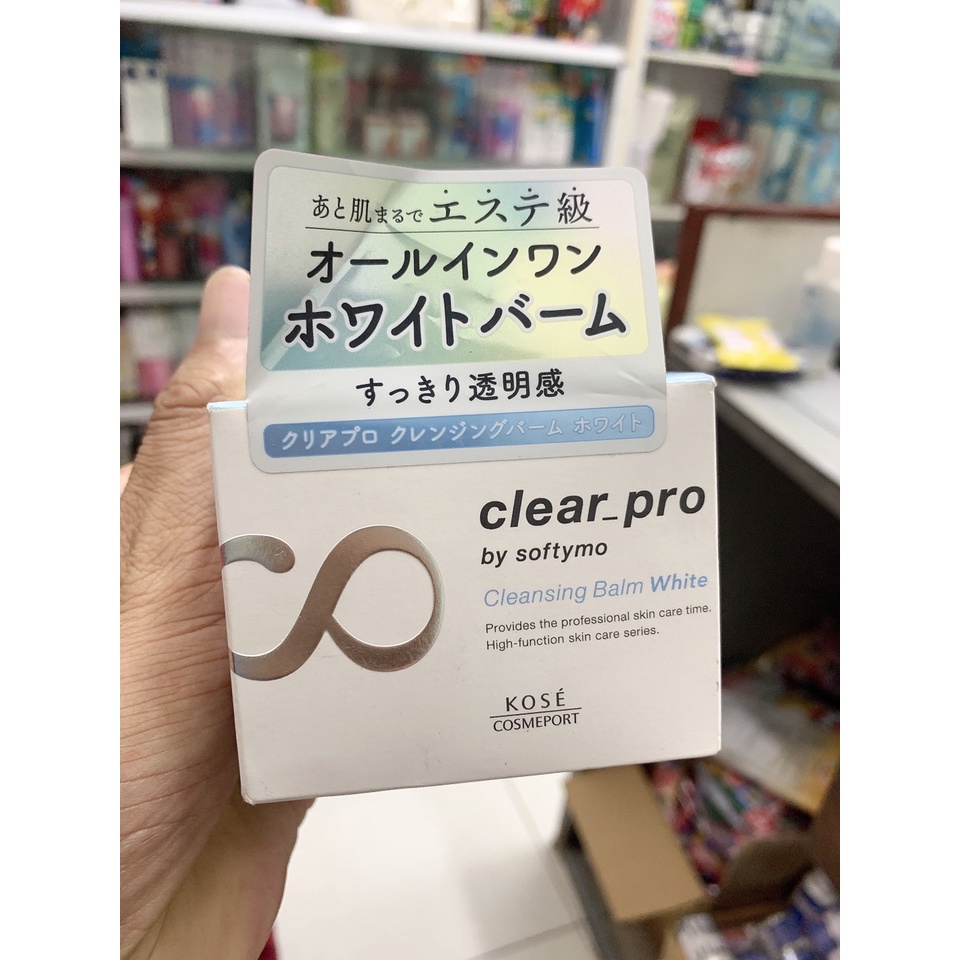 Sáp tẩy trang Softymo Clear Pro Cleansing Balm White 90g | Shopee Việt Nam