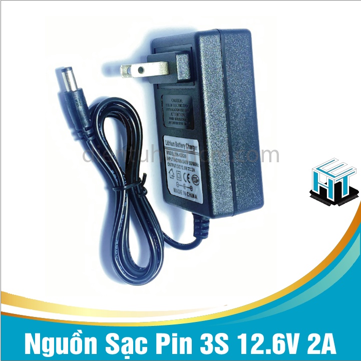 Nguồn Sạc Pin 3S 12.6V 2A loại thường, Sạc Pin Máy Khoan, Ắc Quy 12V ...