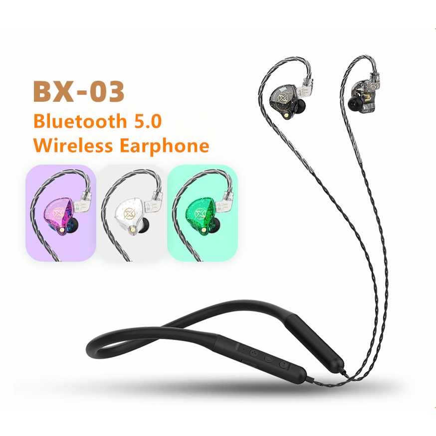 Tai Nghe Bluetooth Không Dây BX-03 Chống Ồn KZ ZSN PRO DQ6 TRN MT1 HiFi ...
