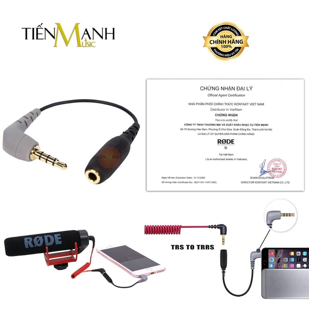 [Chính Hãng] Rode SC4 - Dây Cáp Chuyển Đổi Tín Hiệu Âm Thanh Từ 3.5mm ...