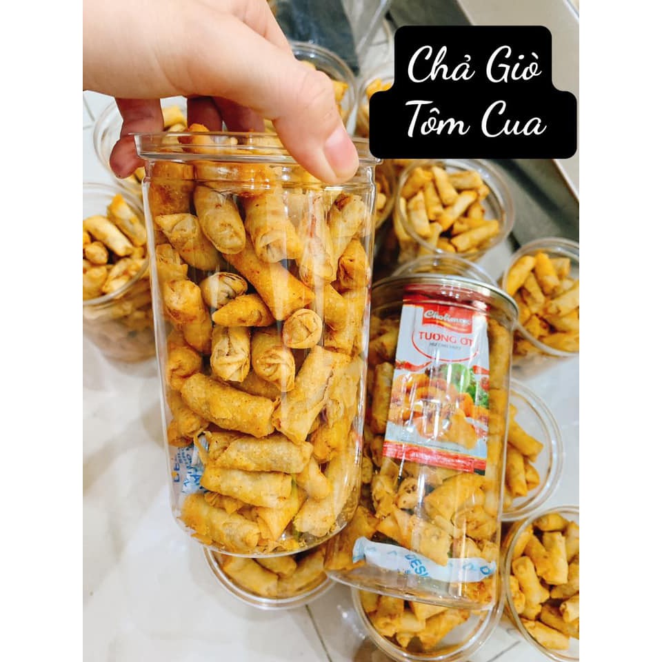 hủ PET-250gr chả giò mini tôm cua | Shopee Việt Nam
