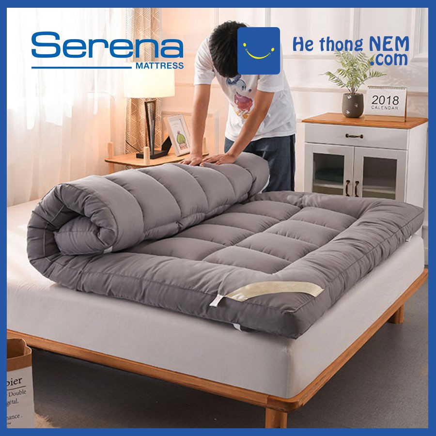 Nệm Bông xuất Nhật cao cấp Topper nệm kích thước 1m x 2m, 1m4 x 2m, 1m6 ...