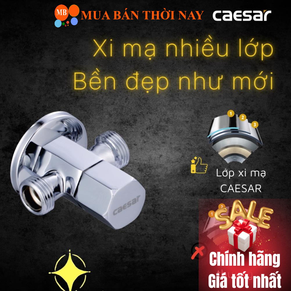Van khóa 1 chiều, 2 chiều bồn cầu, vòi xịt BF403 - BF427 CAESAR ...