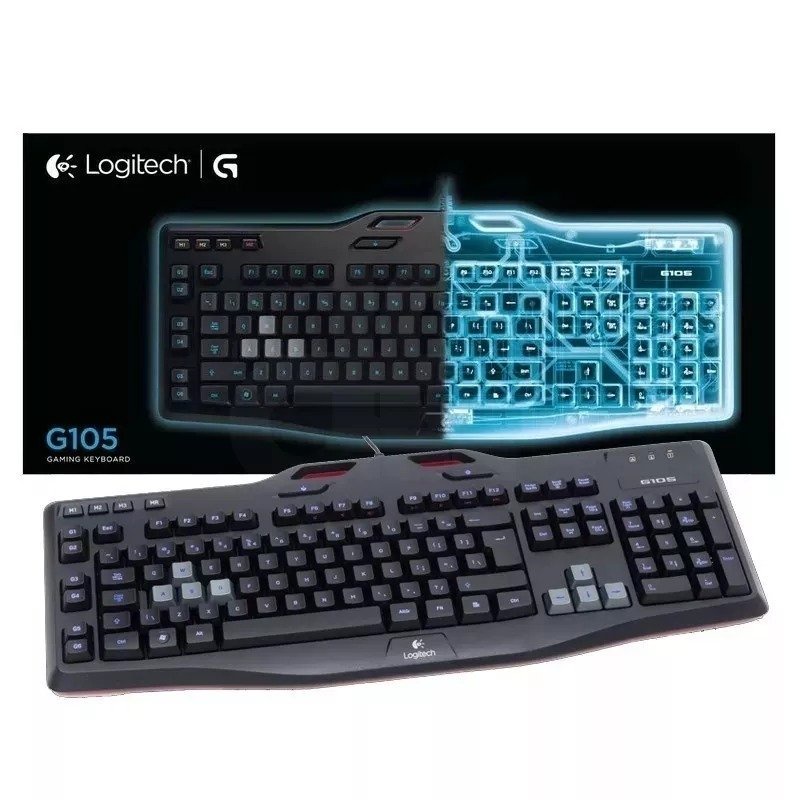 Bàn phím gaming Logitech G105 | Shopee Việt Nam