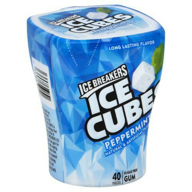 GUM KHÔNG ĐƯỜNG - 40 VIÊN ️ ICE BREAKERS ICE CUBES | Shopee Việt Nam