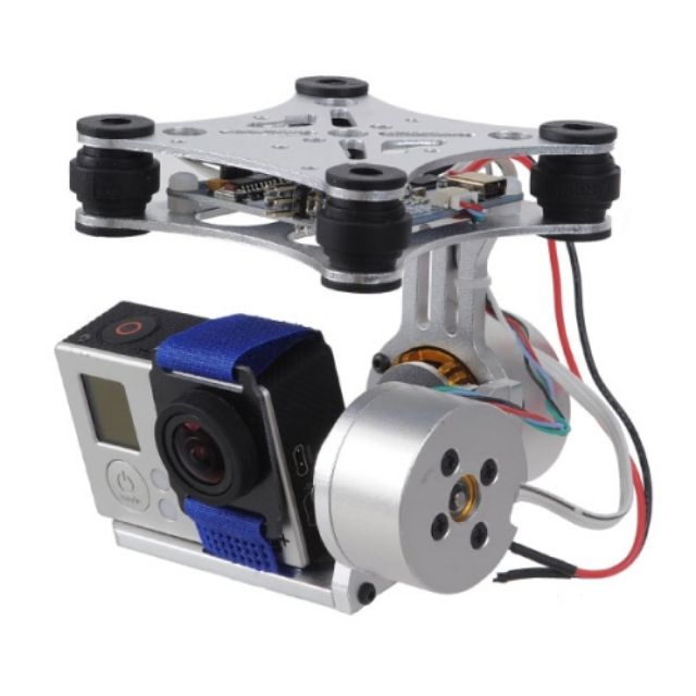 Gimbal chống rung 2 trục Basecam gắn camera Gopro, Sjcam, Eken sử dụng cho Drone, Flycam Dji ...