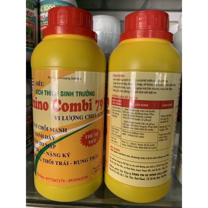 bổ sung vi lương Amino combi 79 chai 500ml | Shopee Việt Nam