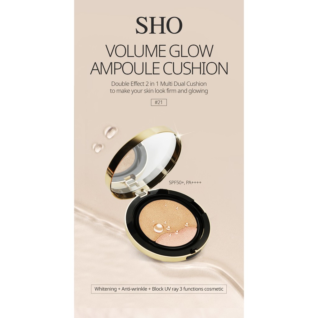 PHẤN NƯỚC SHO VOLUME GLOW AMPOULE CUSHION [NỘI ĐỊA HÀN] | Shopee Việt Nam
