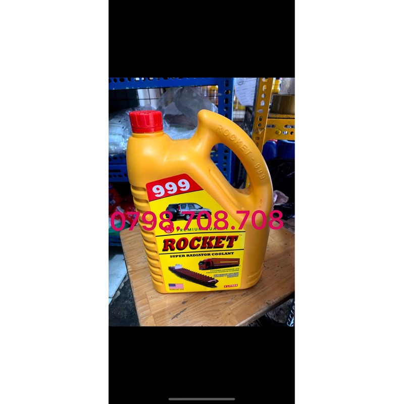 Nước làm mát Rocket 999 loại 4lít(xanh | Shopee Việt Nam