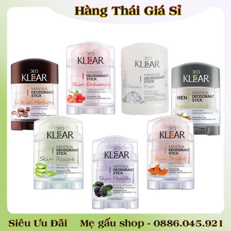 Lăn Đá Khoáng Deo KLEAR MINERAL DEODORANT STICK - Hàng Nội Địa Thái Lan ...