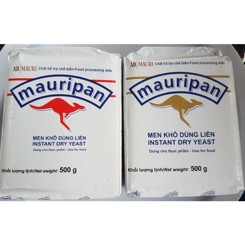 Men khô AB Mauri, men ngọt 500g, men lạt 500g | Shopee Việt Nam