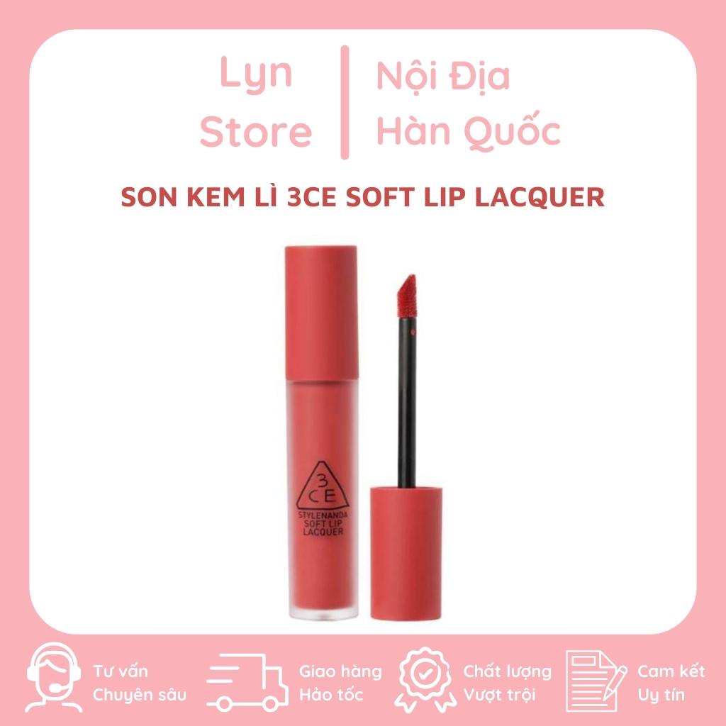 Son Kem Lì 3CE Soft Lip Lacquer | Shopee Việt Nam