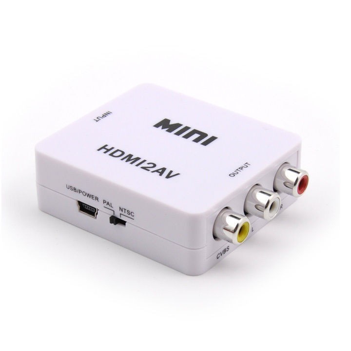 Bộ chuyển đổi tín hiệu từ HDMI sang AV Mini - HDMI to AV Mini cao cấp ...