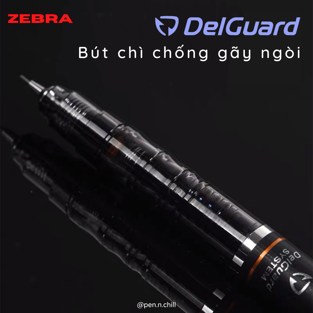 Bút Chì Chống Gãy Ngòi Kẹt Chì Zebra Delguard - Cỡ ngòi 0.5mm | Shopee ...