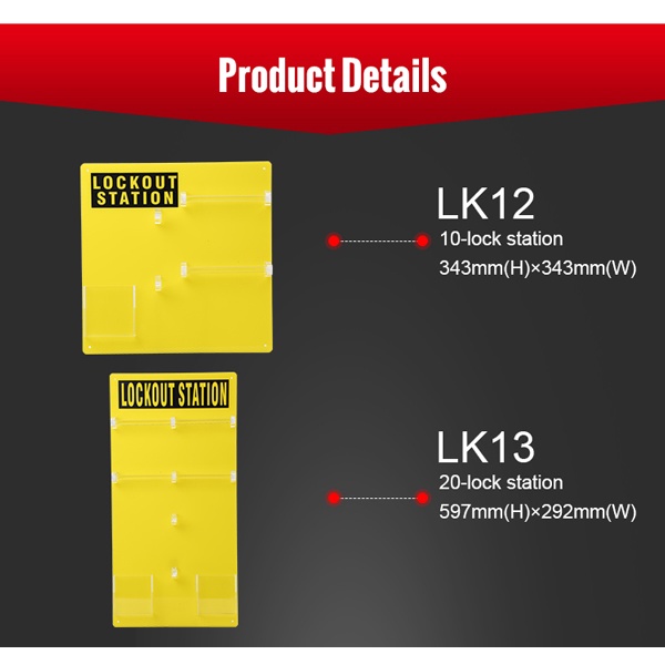 Trạm khóa gắn tường treo được ổ khóa PROLOCKEY LK12, LK13 (không bao gồm khóa) | Shopee Việt Nam