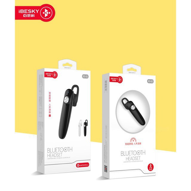 Tai bluetooth iBesky BS02 chính hãng | Shopee Việt Nam