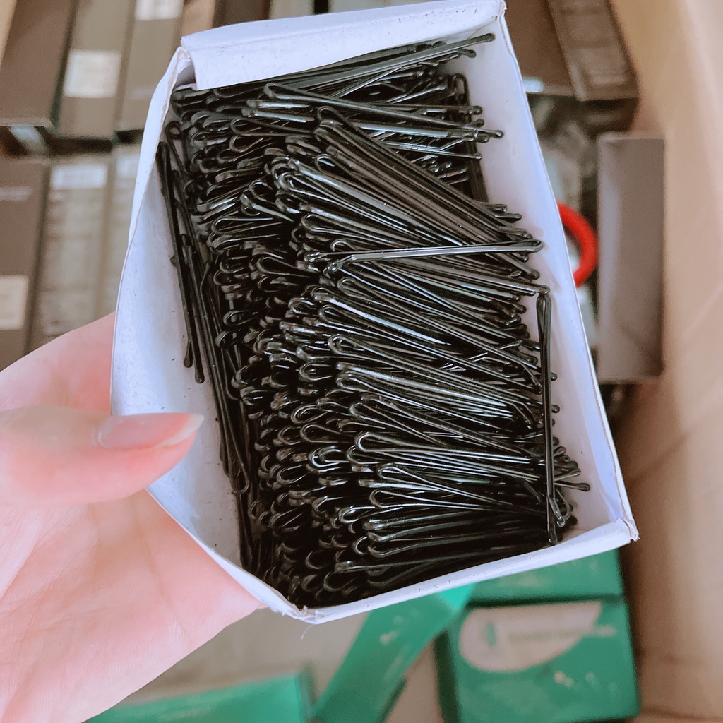 {Xả rẻ} Ghim Y Hộp Xanh khoảng nửa kg, Kẹp Chặt, Ghim Chữ Y tầm 500-600 chiếc/hộp | Shopee Việt Nam