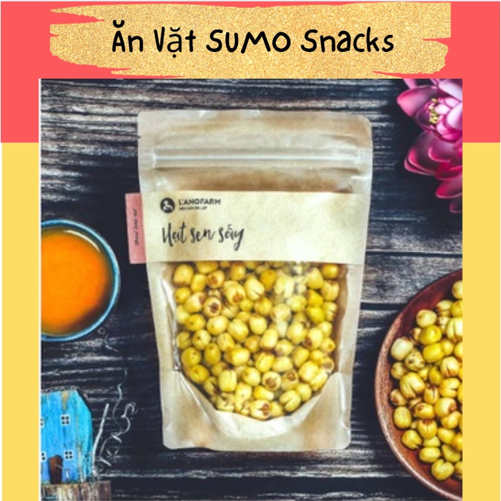Hạt sen sấy Lang Farm gói 150g-Ăn Vặt Sumo Snack | Shopee Việt Nam
