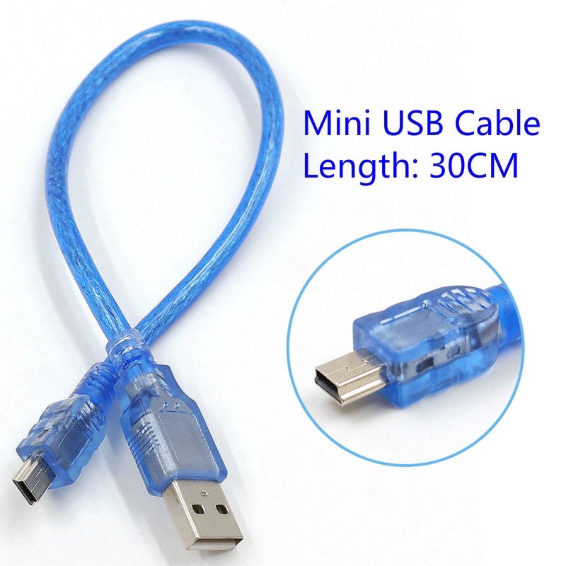 Cáp USB Nano Mini / Cáp USB Micro / Cáp USB Vuông (30cm) cho Arduino ...